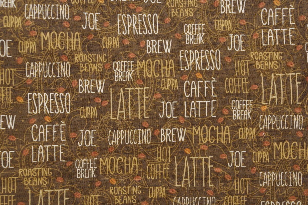 Studio Fabrics Coffee Brake Fabric - Quiltalk